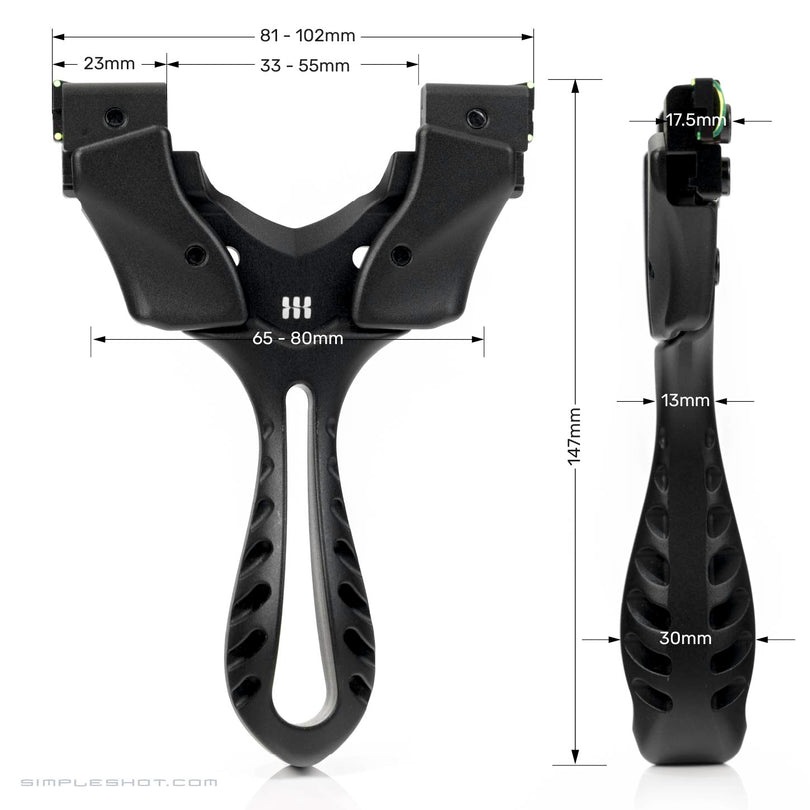 Axiom X Pro Slingshot | SimpleShot Slingshots