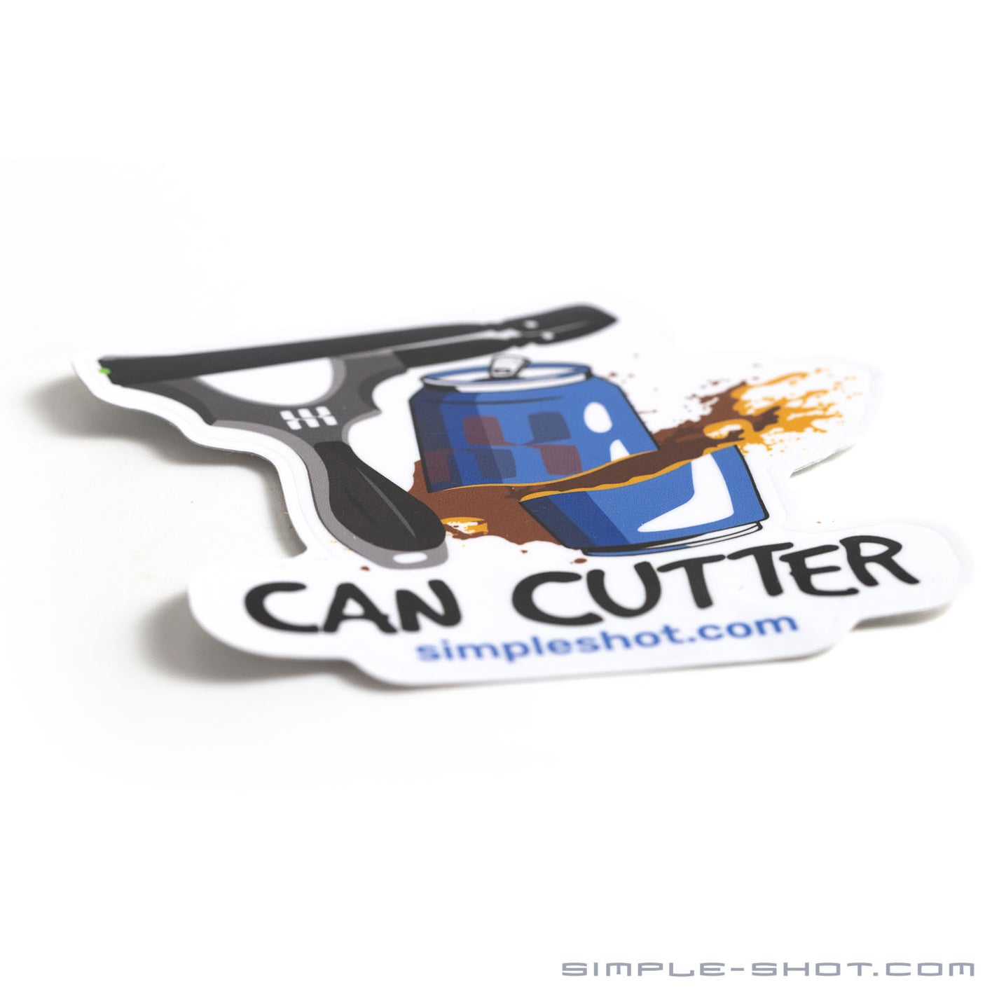 Can Cutter Sticker | SimpleShot Slingshot Gear & Accessories