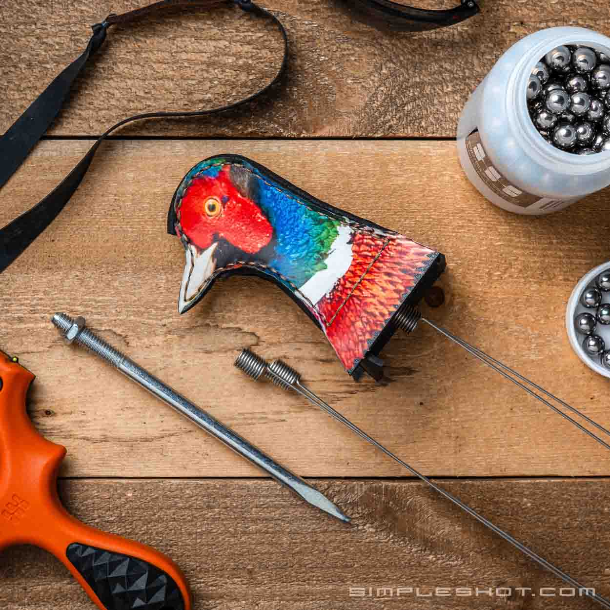 Bobble Head Pheasant Target | SimpleShot Slingshot Targets