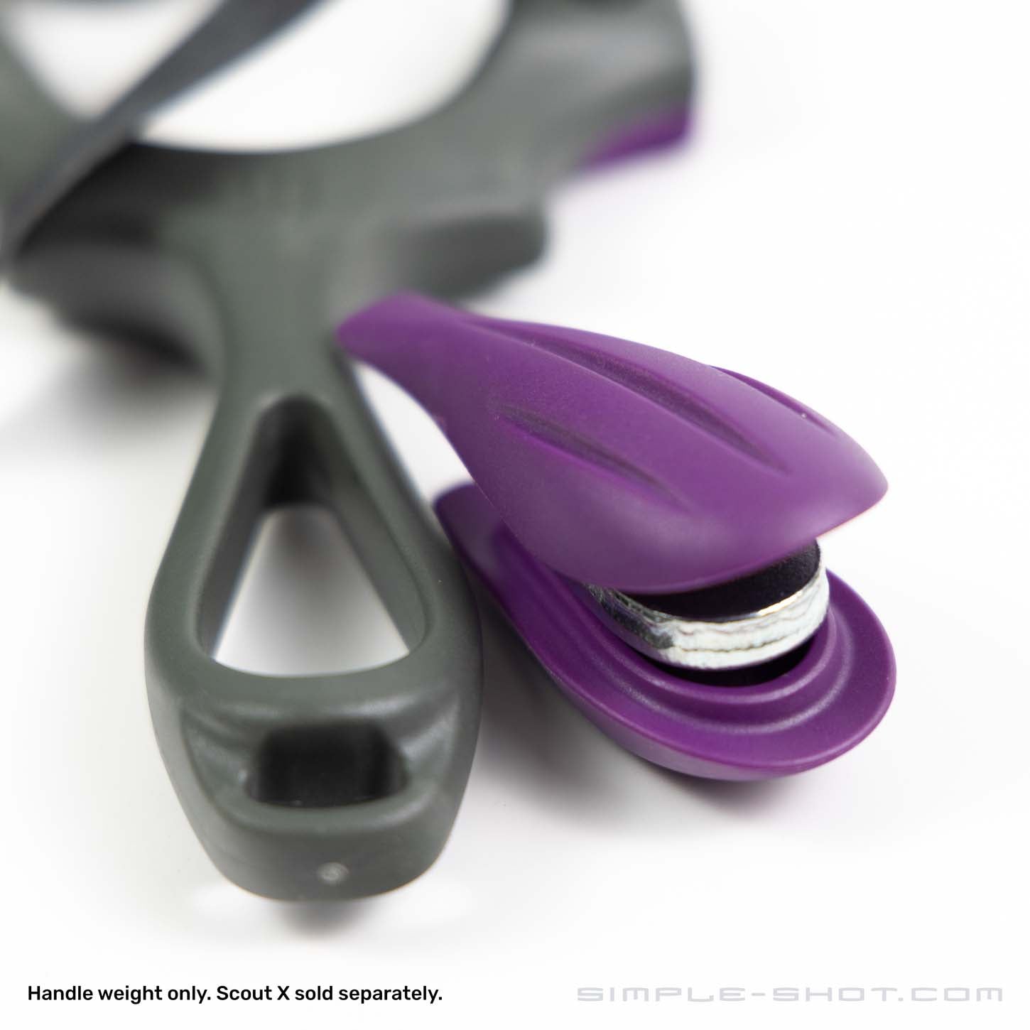 The Scout X Slingshot Handle Weight | SimpleShot Accessories