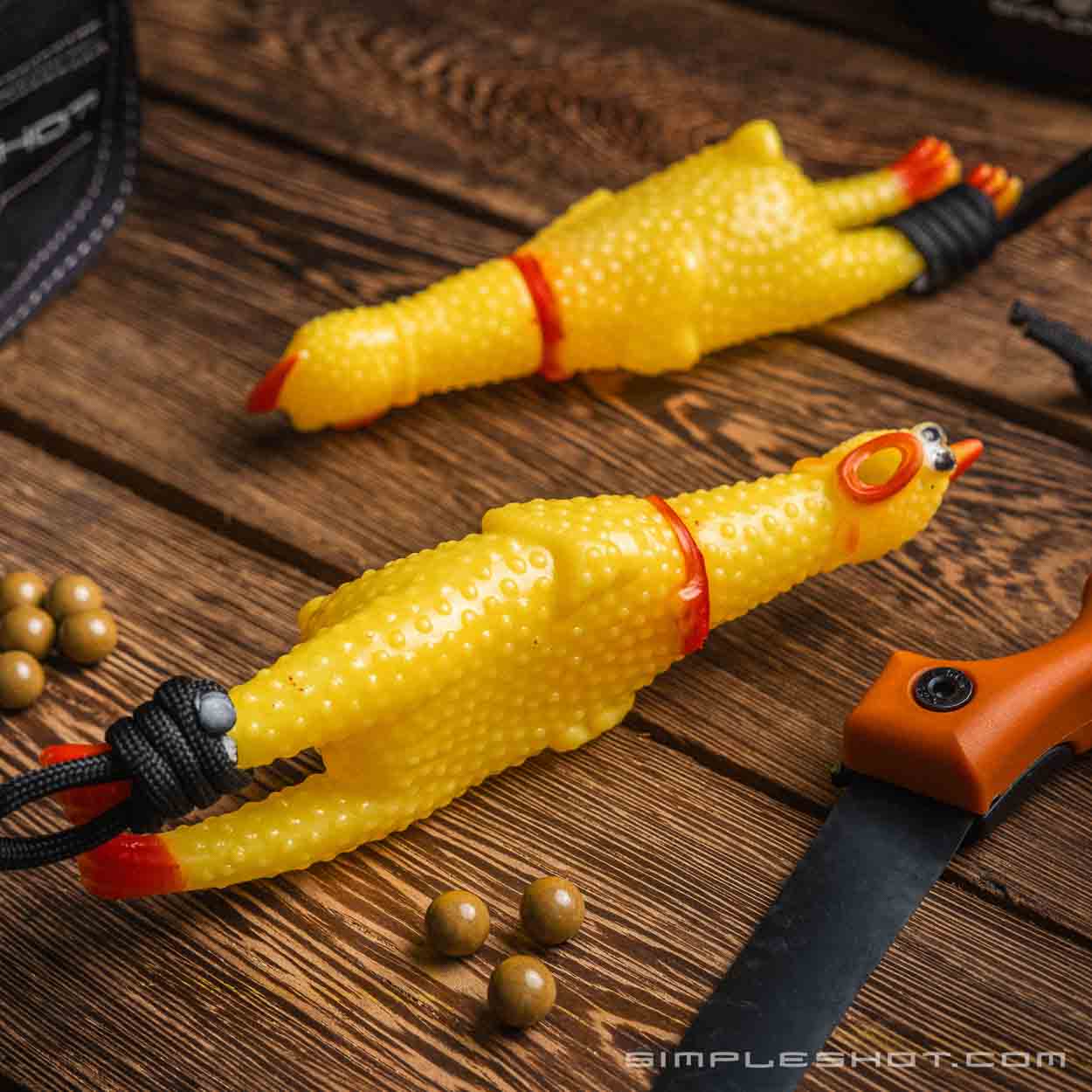 Shrilling Chicken Target | SimpleShot Slingshot Accessory