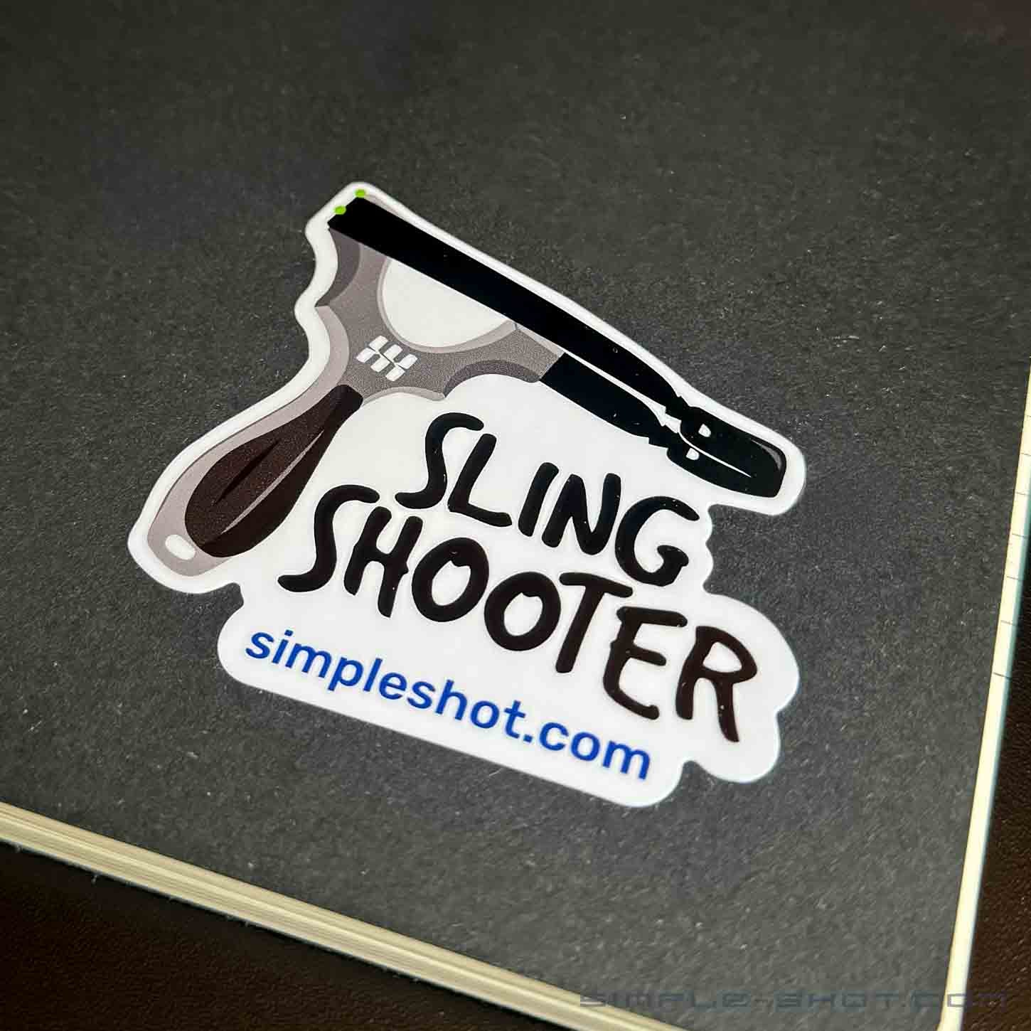 SlingShooter Sticker | SimpleShot Slingshot Gear & Accessories