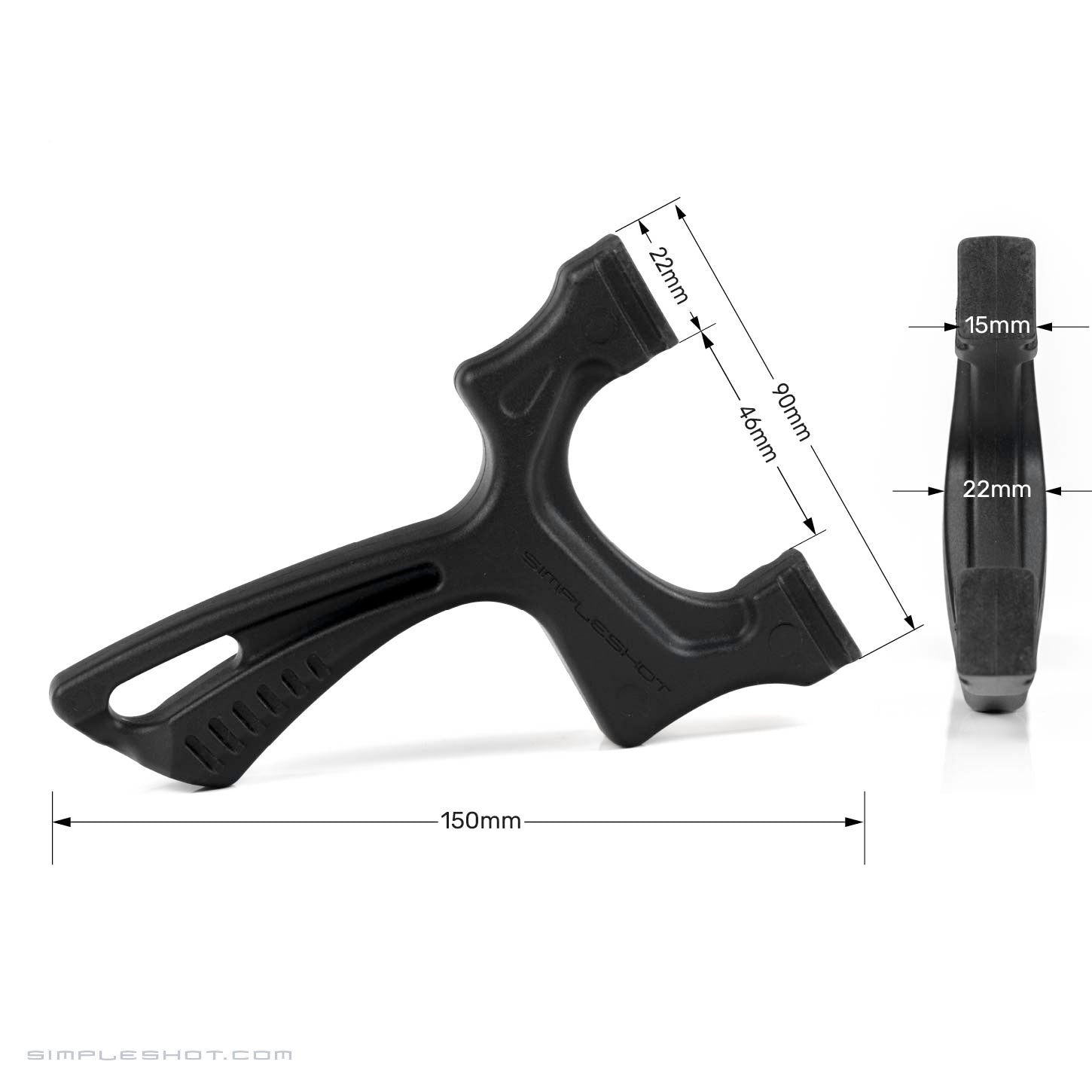 The Torque X PRO Slingshot | SimpleShot Pro Slingshots